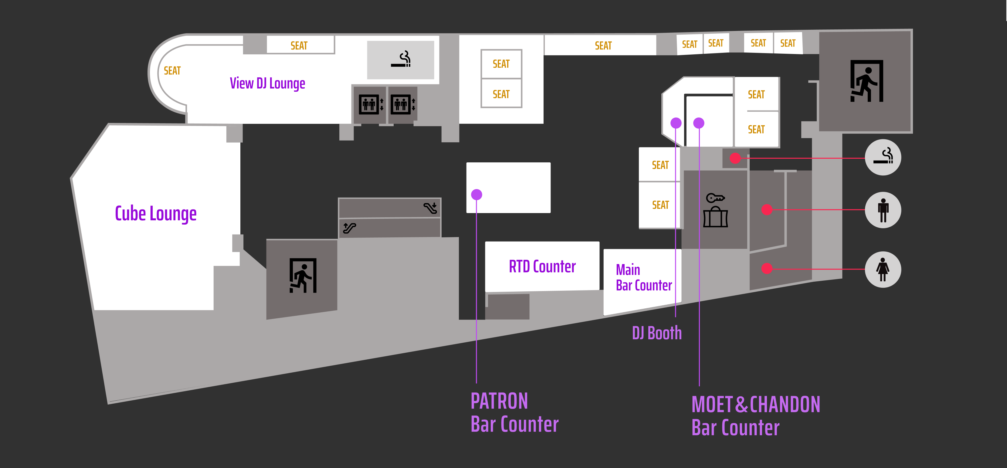 Floor Map | SSS NIGHT CLUB